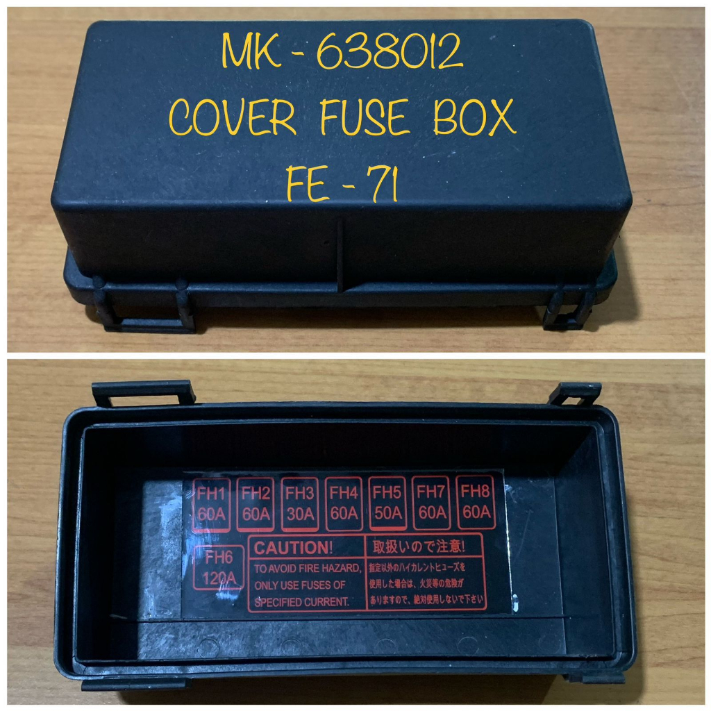 Jual PS Canter PS110 PS125 PS136 Tutup Cover Fuse Box Sekring | Shopee ...