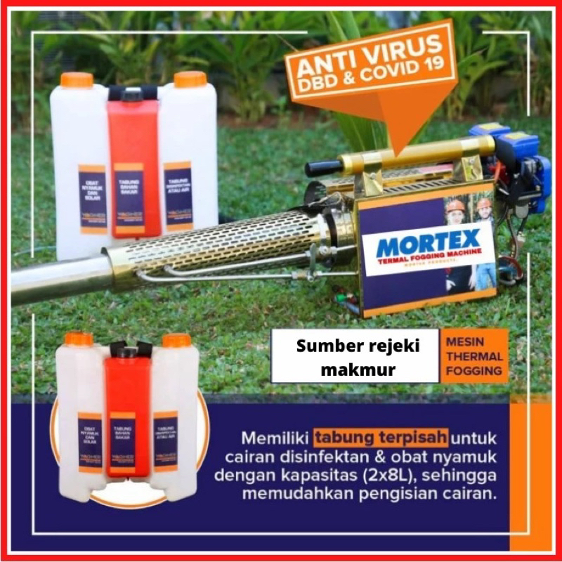 Jual Mesin Fogging FFM180P Mortex Alat Semprot Nyamuk Alat Fogging ...