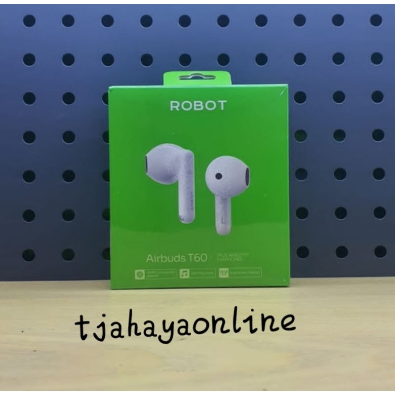 Jual Robot Airbuds T60 TWS Earphone Earbuds Airbuds | Shopee Indonesia