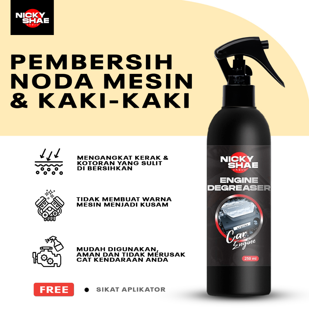 Jual Pembersih Mesin Motor Mobil / Engine Degreaser Untuk Kerak Karat & oli by Nicky Shae ...