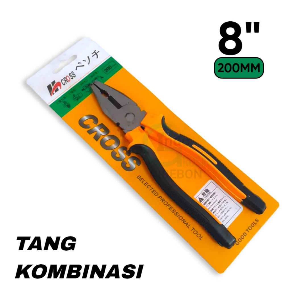 Jual Tang Kombinasi 8 Inch Tang Combinasi 8" ( 200 mm ) Linesman Pliers Penjepit Kawat Kabel ...