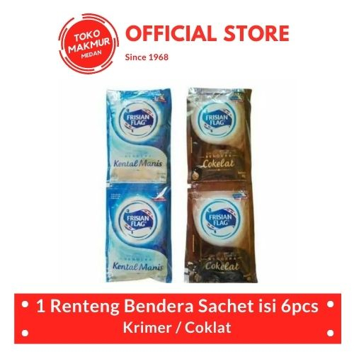 Jual 1 RENCENG BENDERA SACHET 40GR ISI 6 SACHET | Shopee Indonesia