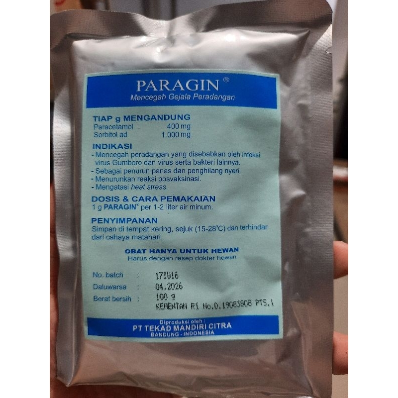 Jual Paragin/ Paracetamol untuk hewan | Shopee Indonesia