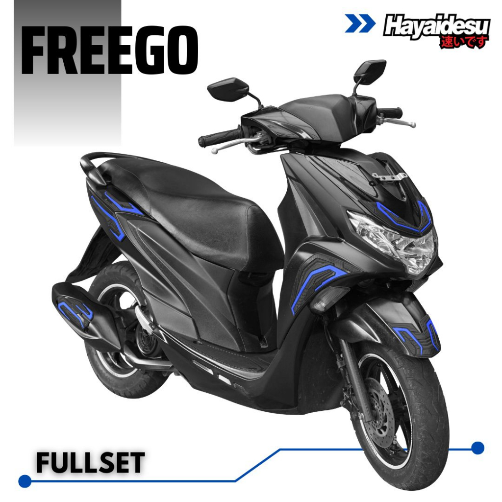 Jual YAMAHA FREEGO (2018-2021) Pelindung Body Protector Motor Full Set ...
