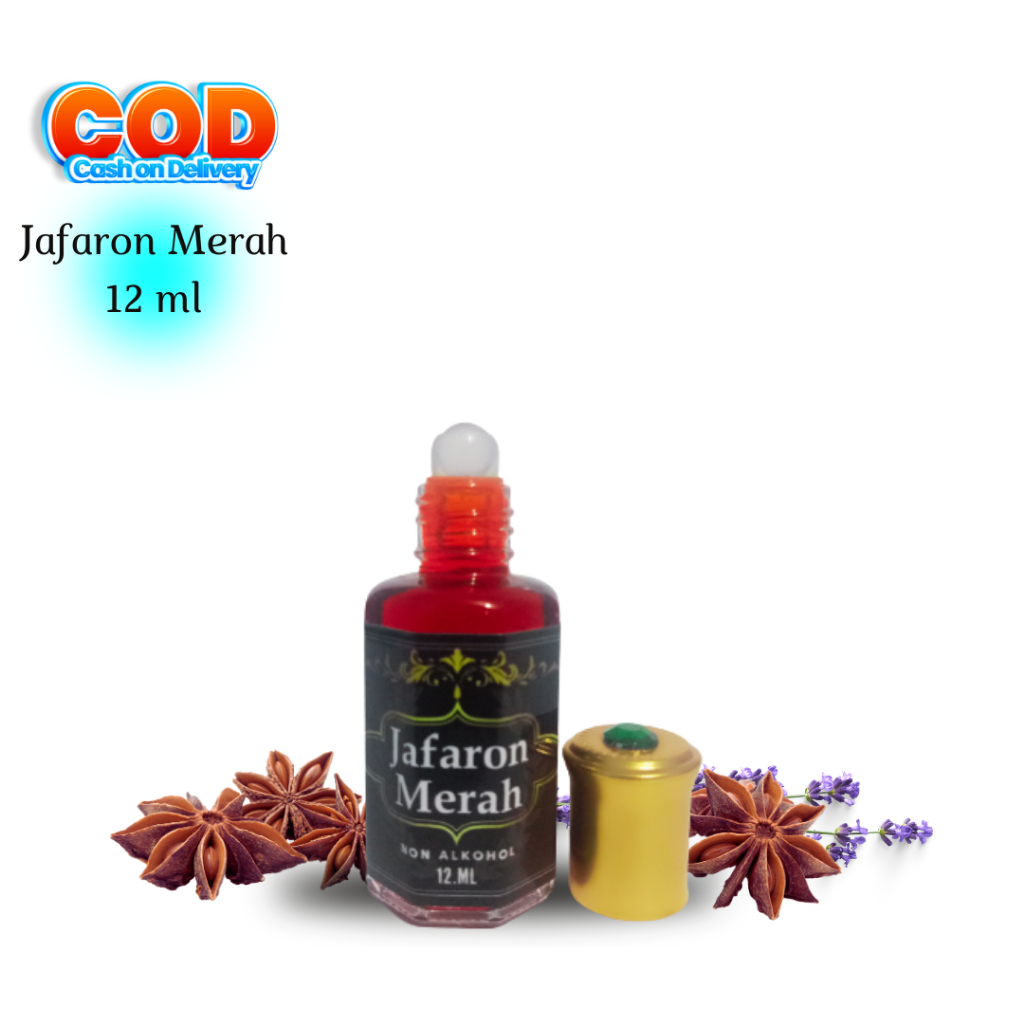 Jual Minyak Wangi Jafaron Merah Parfum Misik Zafaron Asli 100% Murni ...