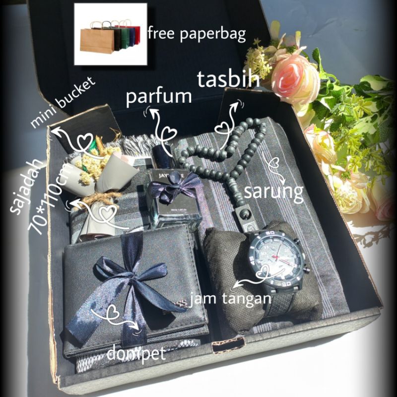 Jual kado cowokkekinian/gift box/kadonbuat cowok/kado sempro/kado ulang ...