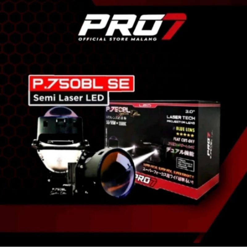 Jual PRO 7 P750BL SIGNATURE EDITION BILED PROJECTOR BLUE LENS | Shopee ...