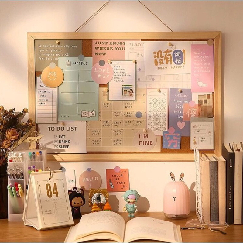 Jual Message Board / Cork Board / Vision Board / Mading Kamar / Pin ...