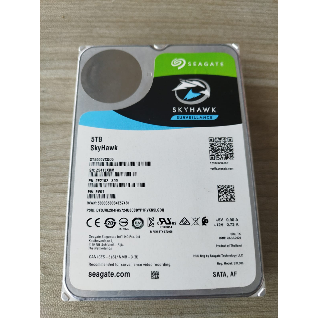 Jual HARDISK SKYHAWK MFI 5TB LIKE NEW 100% SENTINEL | Shopee Indonesia