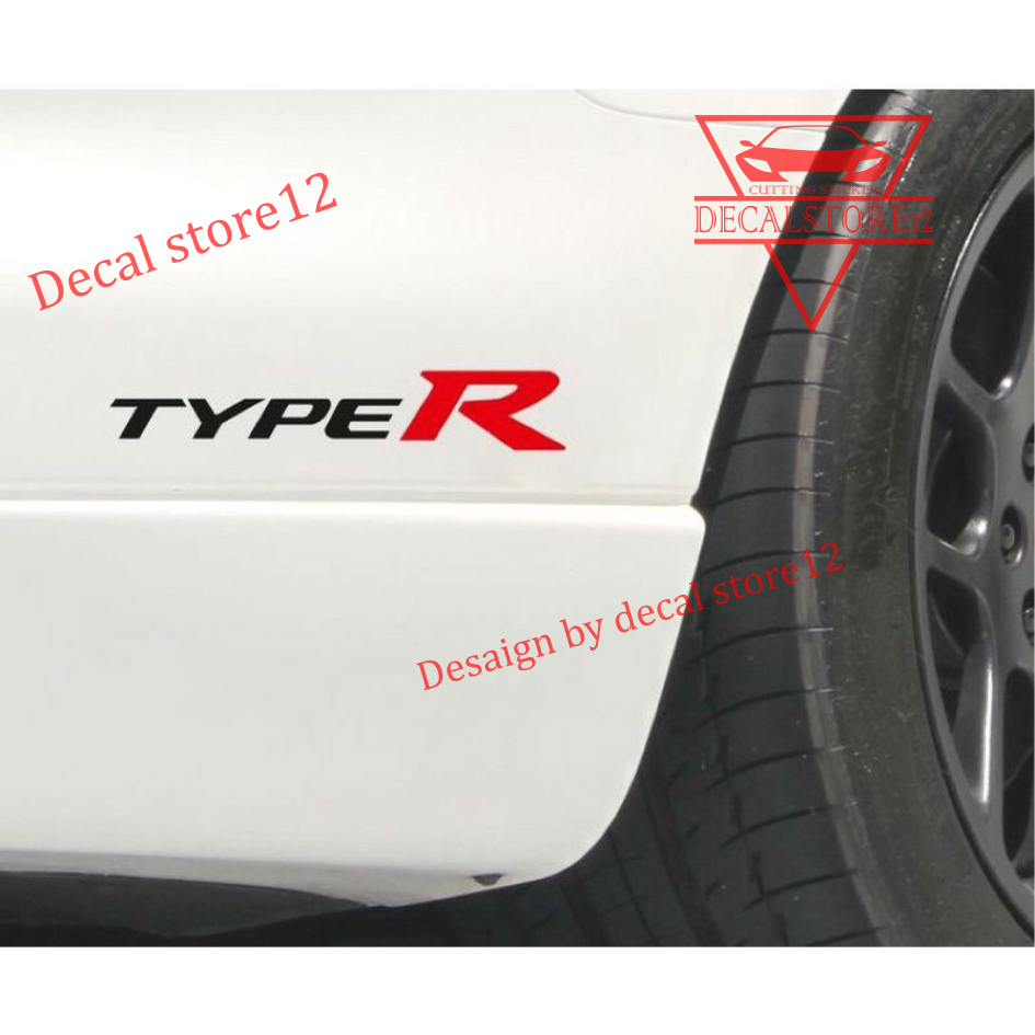 Jual Best stiker type r sticker mobil honda civic type r | Shopee Indonesia