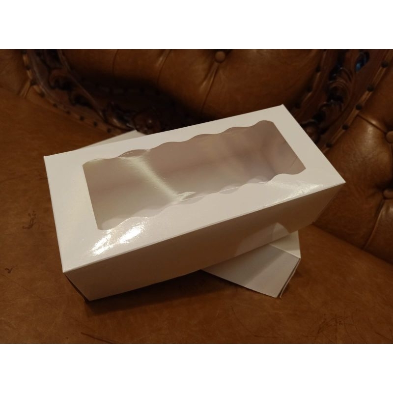 Jual best seller kemasan box kue 20x10x5 bisa untuk donat brownies pie ...