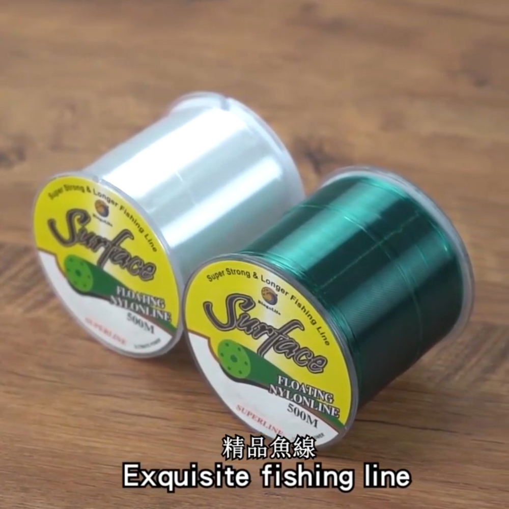 Jual Nilon Anti Keriting Senar 500 Meter Benang Pancing Laut Super Kuat ...