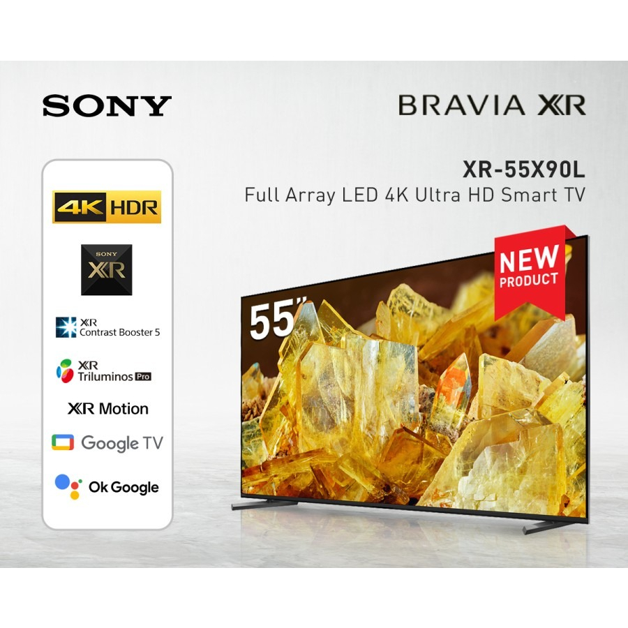 Jual Sony Bravia X90L 55'' Inch / 55X90L 4K Ultra HD High Dynamic Range ...