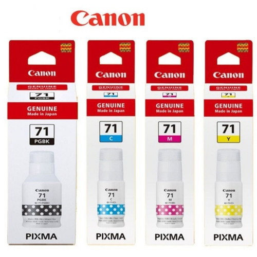 Jual TInta Canon GI-71 Small GI71-S Tinta Printer G1020 G2020 G3020 ...