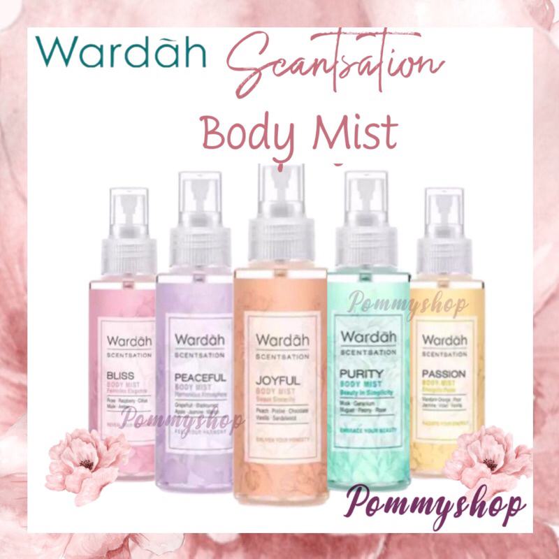 Jual Wardah Scentsation Body Mist 100ml | Shopee Indonesia
