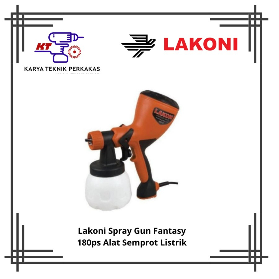 Jual Lakoni Spray Gun Fantasy 180ps Alat Semprot Listrik | Shopee Indonesia