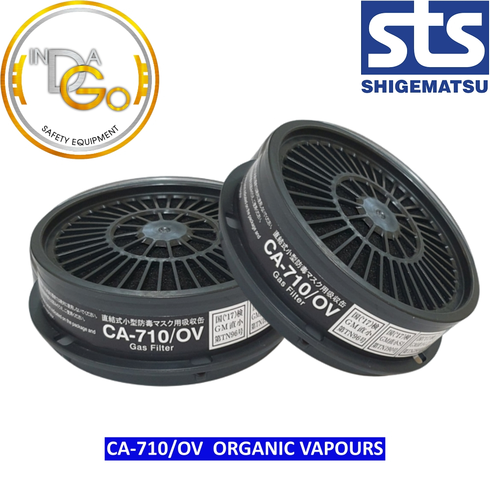 Jual Cartridge Shigematsu CA 710 OV - Filter Masker Respirator ...
