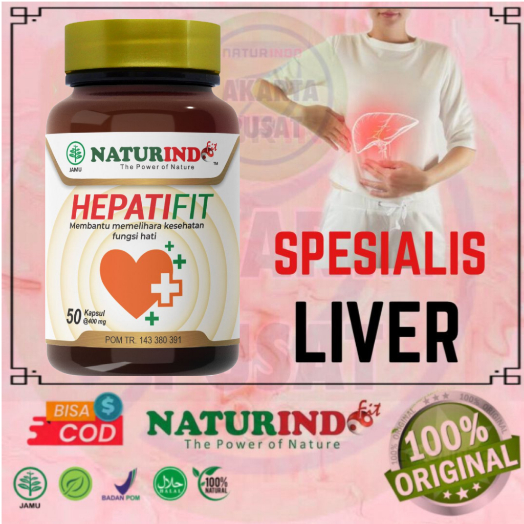 Jual Naturindo Hepatifit Herbal Obat Alergi Liver Yang Bengkak ...