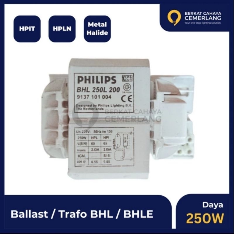 Jual Ballast HPIT BHL 250W BHL 250 Watt trafo BHLE 250W BHLE 250 Watt ...