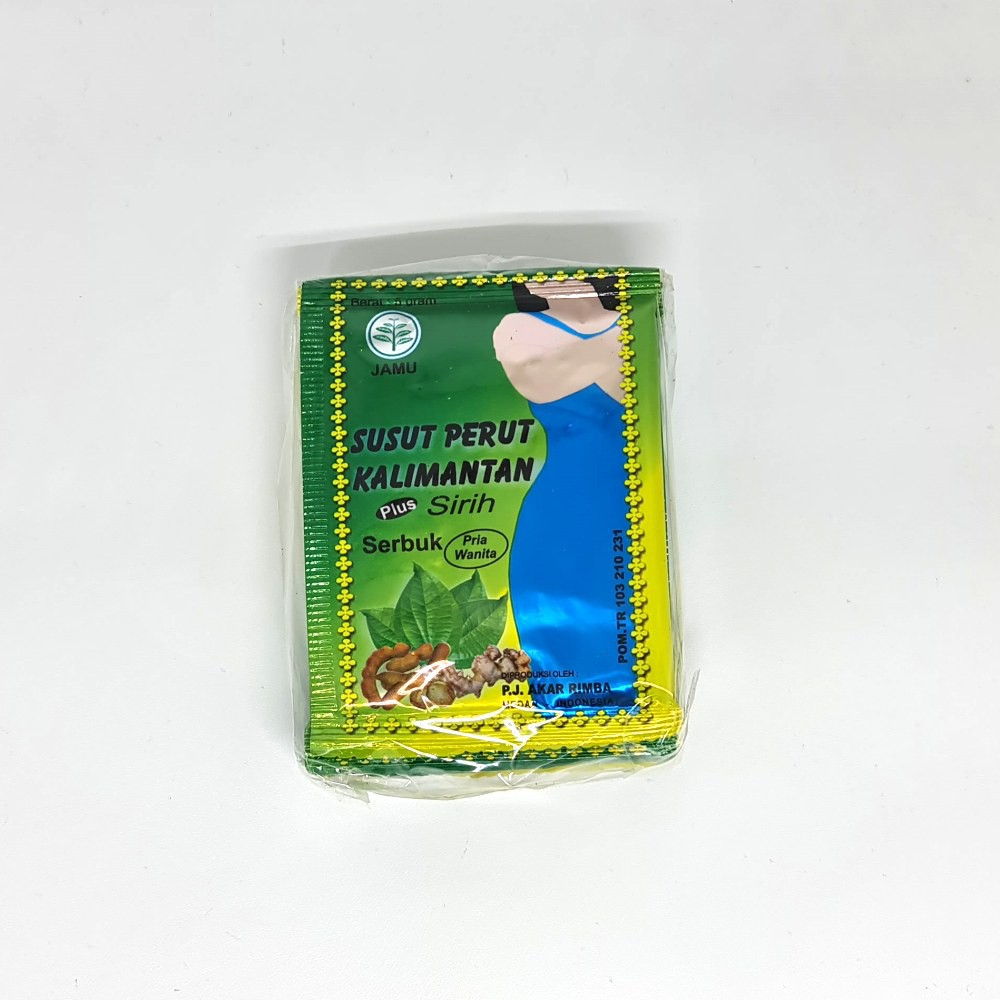 Jual JAMU SUSUT PERUT KALIMANTAN PLUS SIRIH SERBUK (ISI 10 SACHET ...