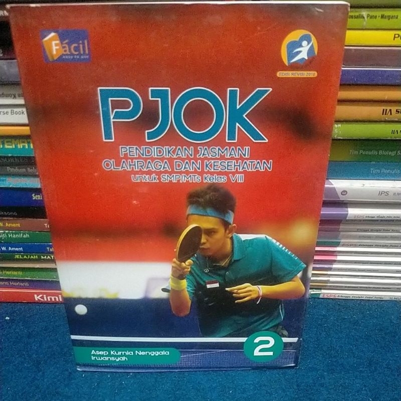 Jual BUKU PJOK(PENDIDIKAN JASMANI OLAHRAGA DAN KESEHATAN UNTUK SMP / MTS KELAS 8, VIII, 2 ...
