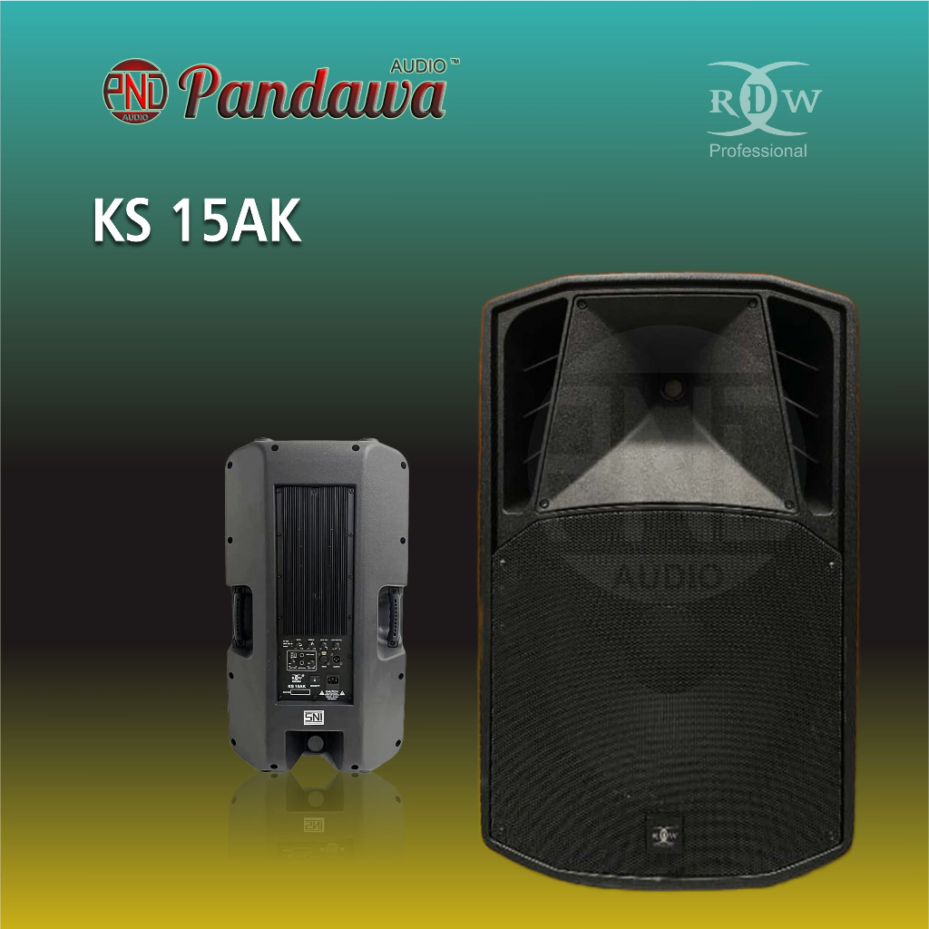 Jual Speaker Aktif RDW KS 15AK / 15 inch / Speaker Active / RDW ...