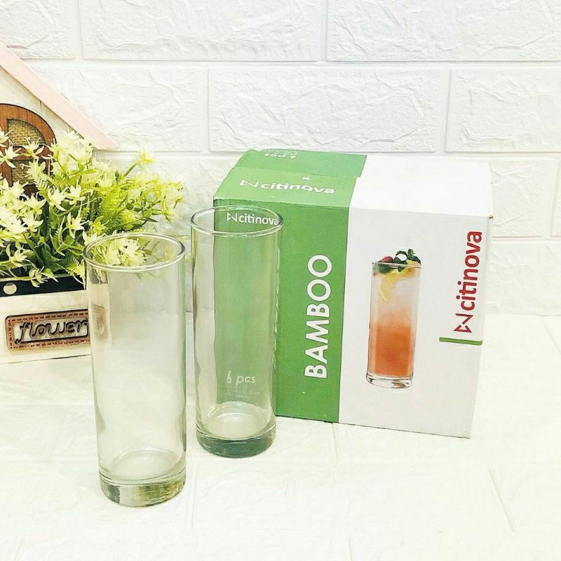 Jual GELAS KAKI KACA / GELAS WINE / GELAS BAMBOO / GELAS TUSCANY ...