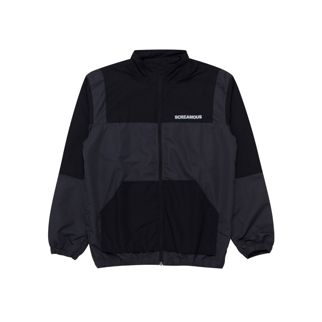 Jual Screamous TrackSuit Jacket JERIEL BLACK GREY | Shopee Indonesia