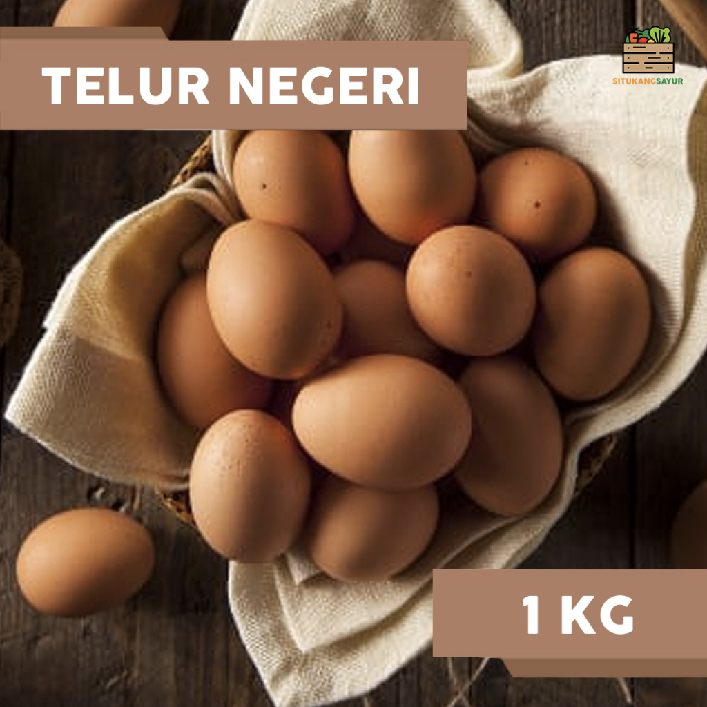 Jual Telur Negeri | 1kg (Kota Bandung & Sekitar) | Shopee Indonesia
