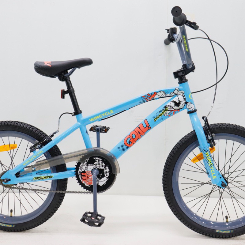Jual SEPEDA BMX WIMCYCLE DRAGSTER GOAL 20 INCH DODGER BLUE | Shopee ...