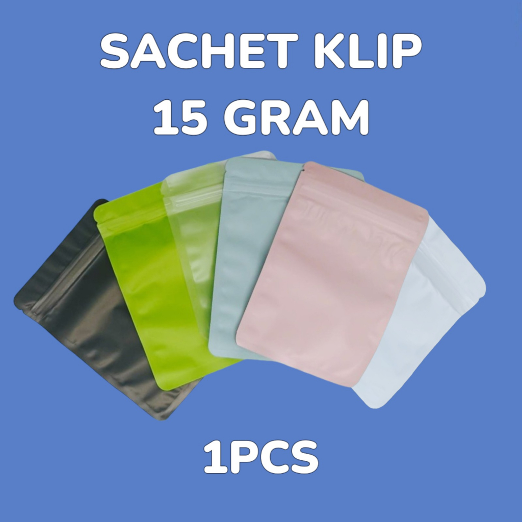 Jual Plastik Sachet Saset Klip Zip Zipper Kantong Pouch Bag Window ...