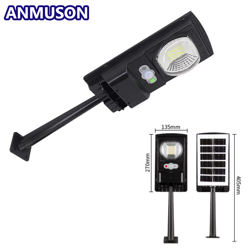 Jual ANMUSON Solar Sensor Street Cell Lights 100W lampu solar cell ...