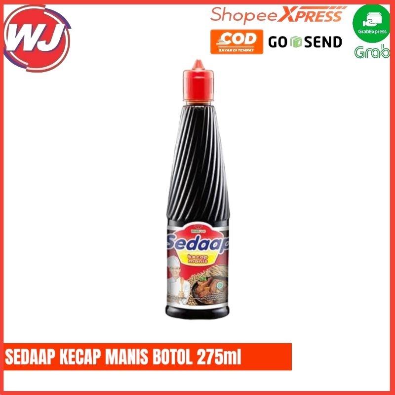Jual SEDAAP KECAP MANIS BOTOL 275ml | Shopee Indonesia