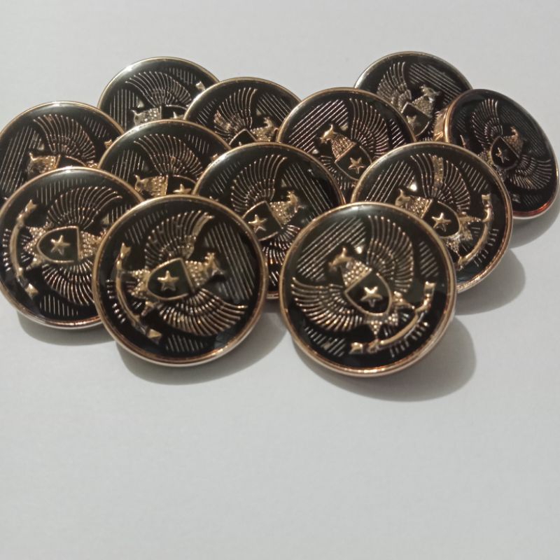 Jual [COD]Isi 12 pcs Kancing jasko / Kancing Epoxy / Kancing Jas blazer ...