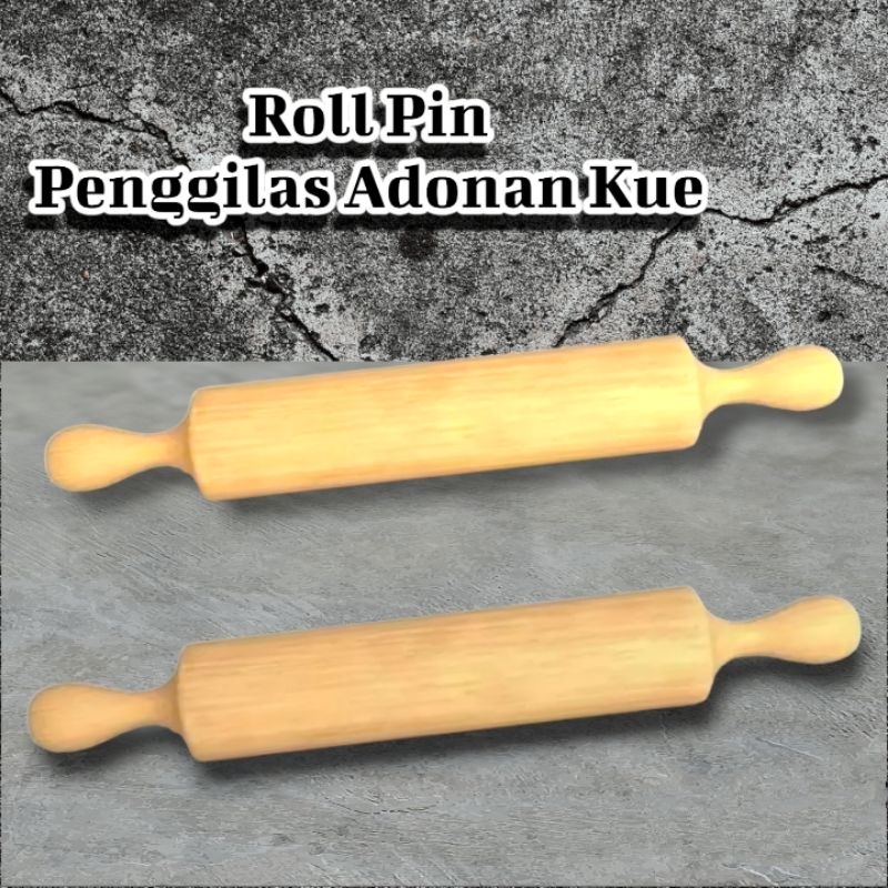 Jual Roll Pin Kayu Penggilas Adonan Kue/Roller Kayu | Shopee Indonesia