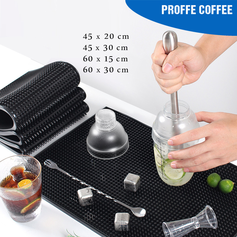 Jual bar mat berbagai ukuran Rubber mat Tamper mat Portafilter mat ...