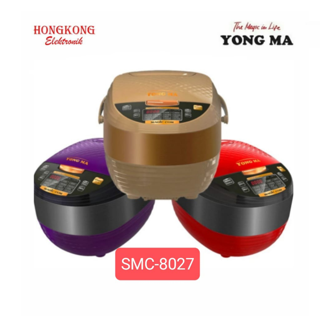 Jual Magic Com Digital 2 Liter YONGMA SMC-8027 Rice Cooker YONG MA ...