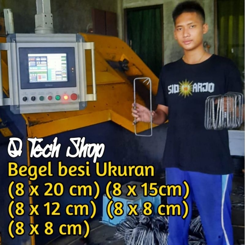 Jual Begel ukuran 8 x 8cm ~ 8 x 20cm ( Besi 6mm ) | Shopee Indonesia