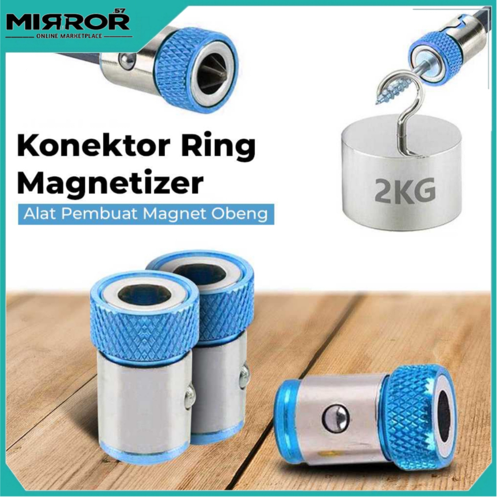 Jual Konektor Ring Magnetizer Alat Pembuat Magnet Obeng | Shopee Indonesia