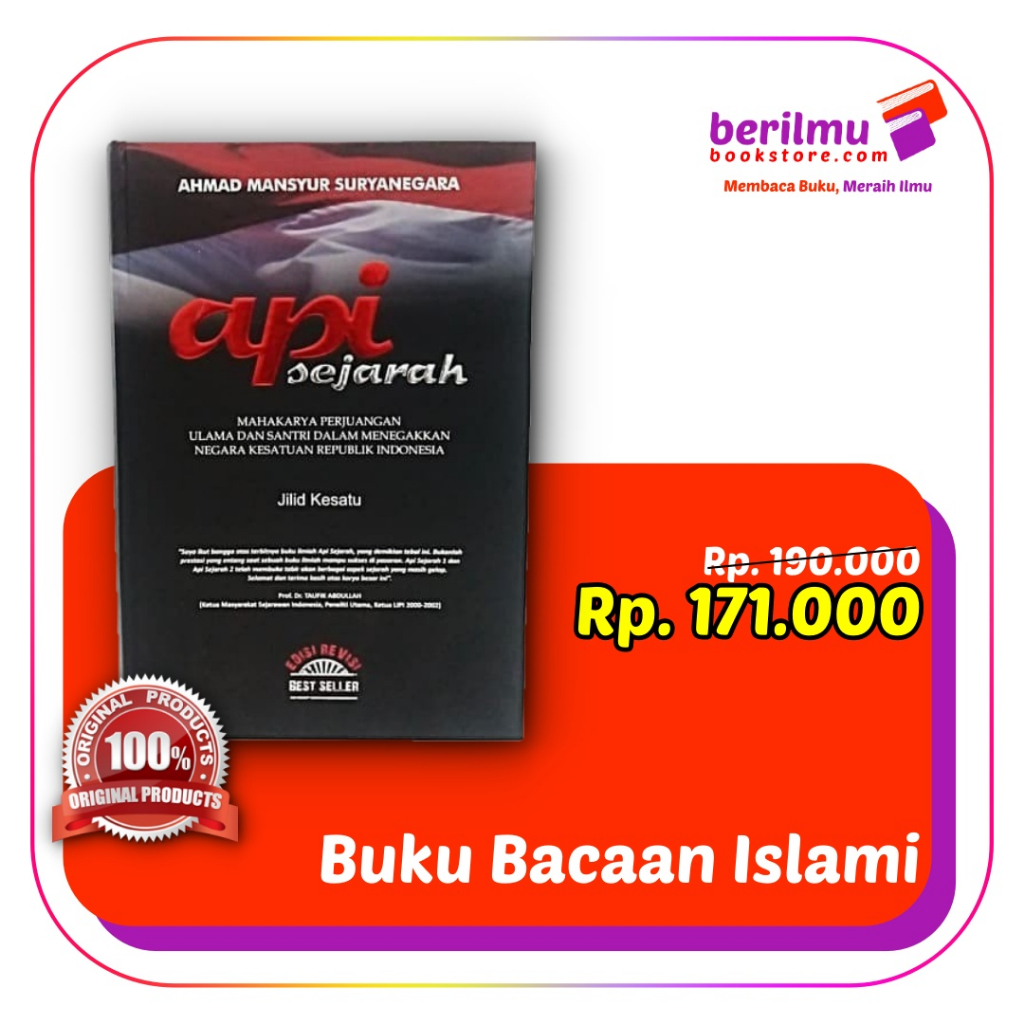 Jual Buku Api Sejarah Jilid 1 | Buku BEST SELLER Sejarah Ilmiah | 100% ...