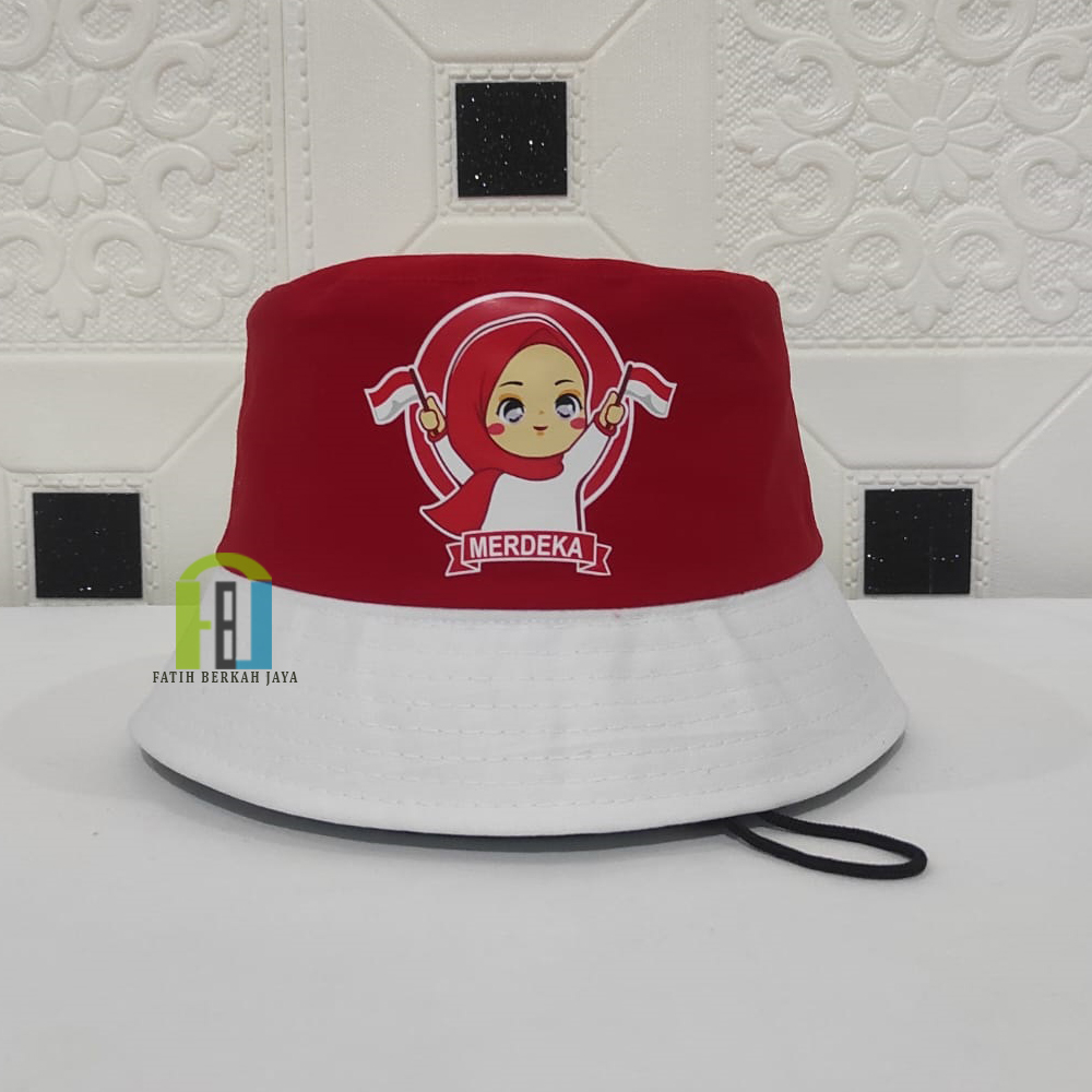 Jual Topi Bucket Anak Kemerdekaan RI Topi Bucket Anak Dirgahayu ...