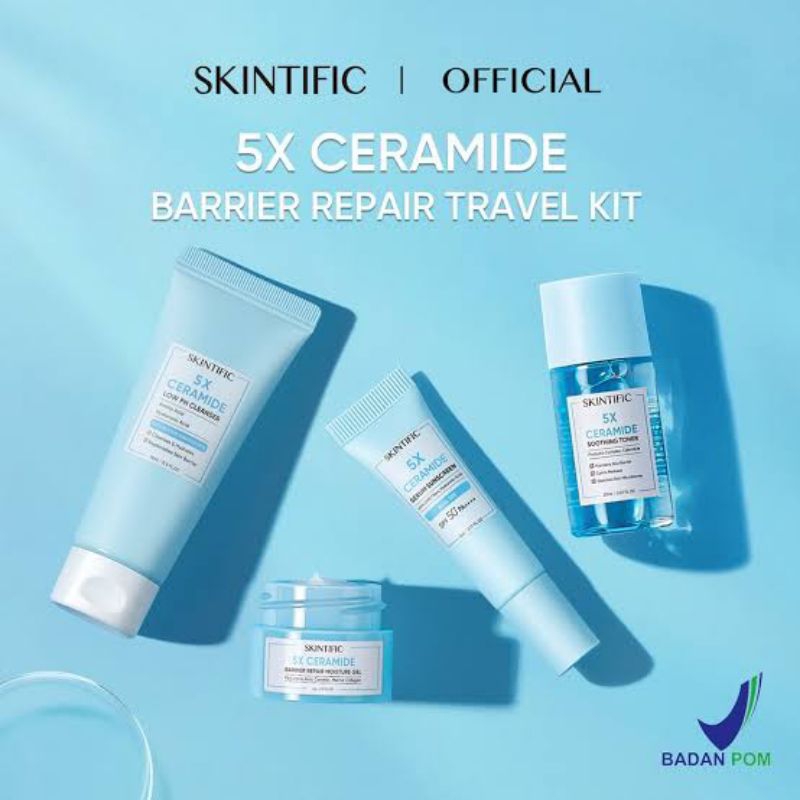 Jual READY SKINTIFIC Basic Travel Size Set | Moisturizer, Toner, Face ...