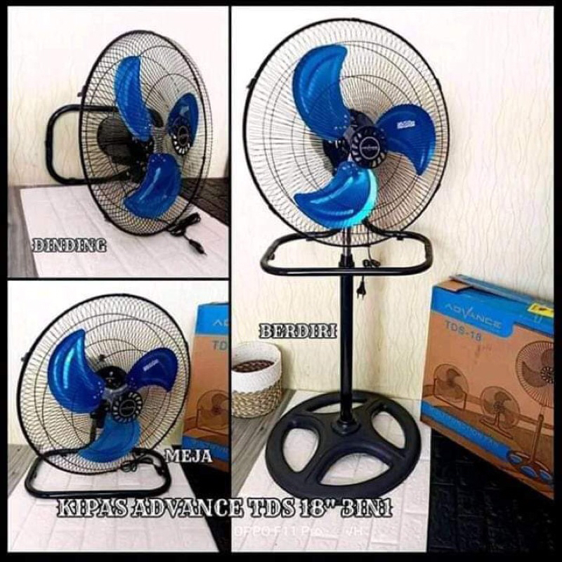 Jual KIPAS ADVANCE TDS- 18 Kipas Angin 18 Inch Multifungsi 3 in 1 ...