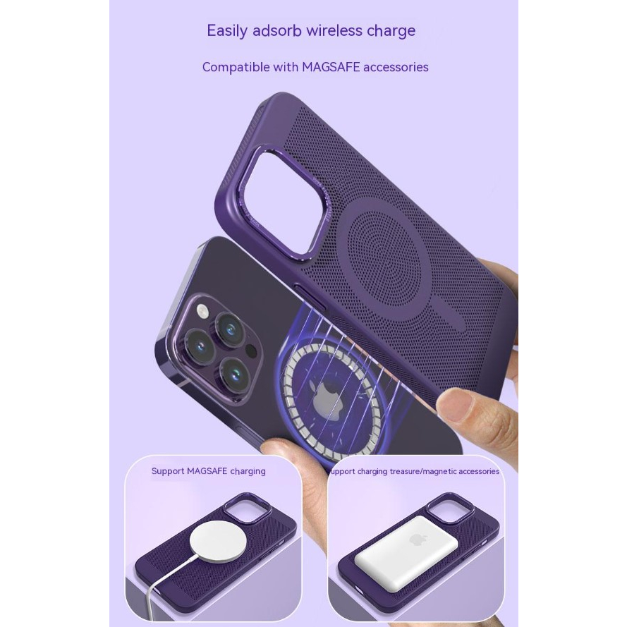 Jual Caseme Casing MAGSAFE Anti Heat iPhone 11 12 13 14 15 16 PRO MAX ...