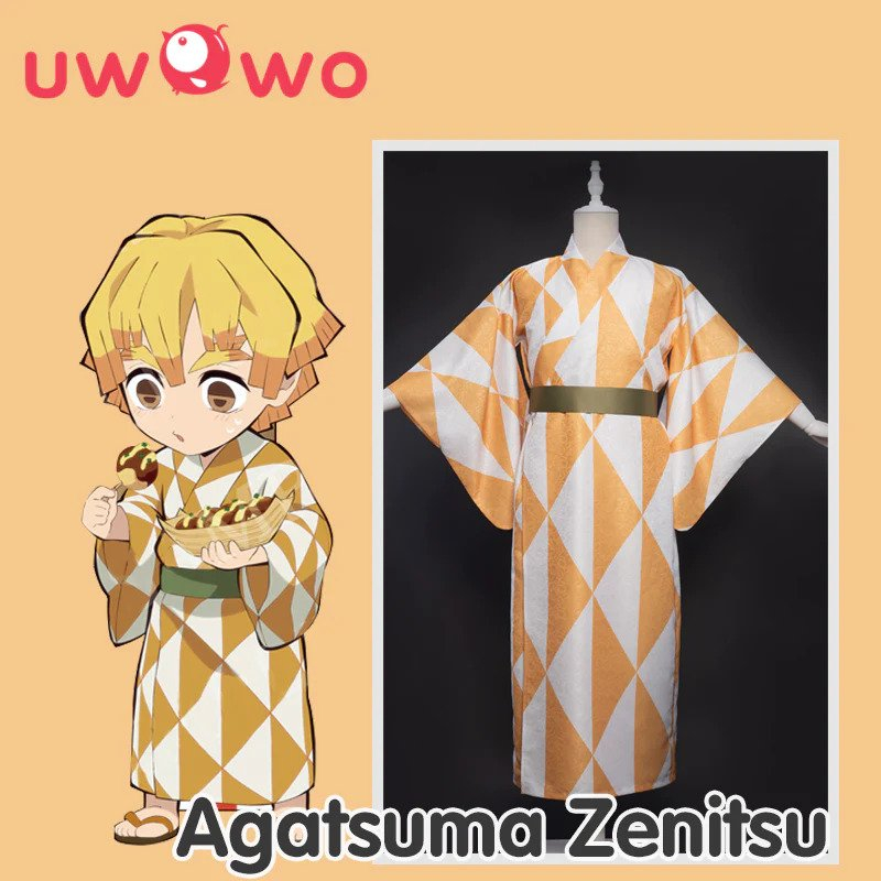 Jual [CLEARANCE SALE] Uwowo - Zenitsu Yukata - Yukata Kuning - Demon ...