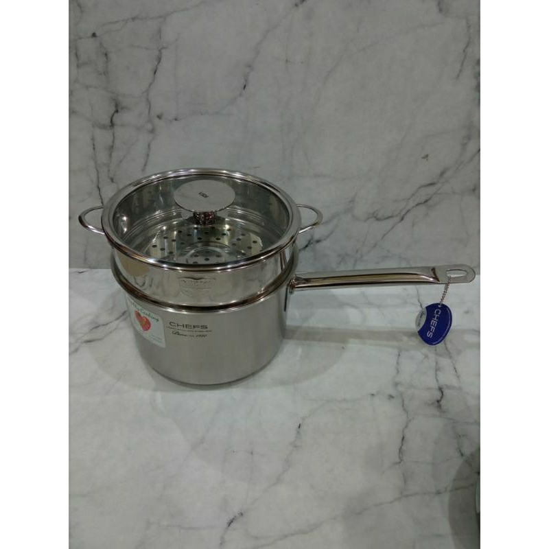 Jual BIMA CHEFS DEEP SAUCE PAN 20CM 4,0L STAINLESS 304 BP1900620 ...