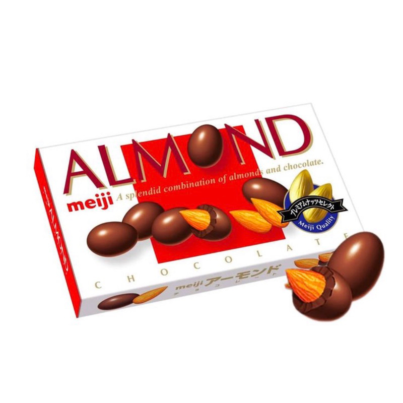 Jual ALMOND MEIJI (japanese chocolate) | Shopee Indonesia