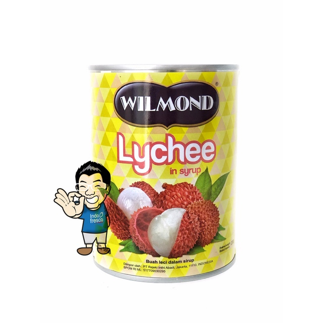 Jual Wilmond Lychee In Syrup Canned- Minuman Buah Leci Kaleng 565 g ...