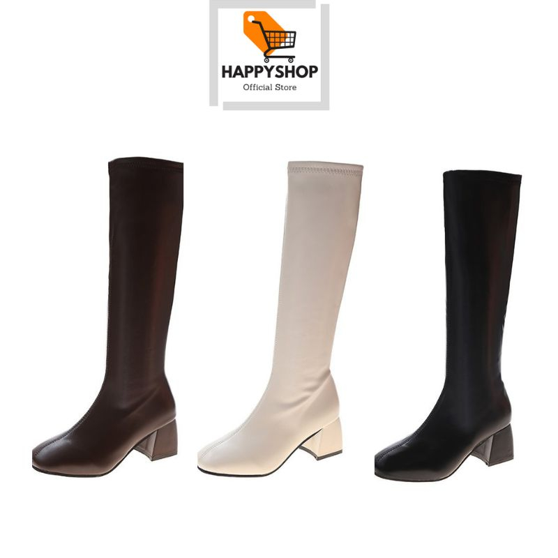 Jual HS / Sepatu Boots Panjang Flat wanita Fashion 236 | Shopee Indonesia