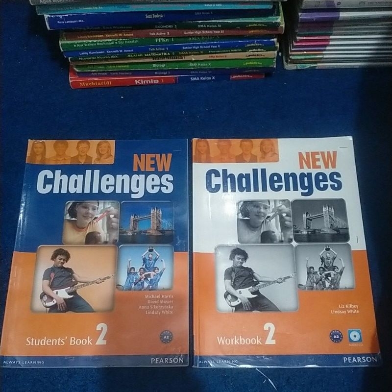 Jual Buku New Challenges Students book dan workbook 2 | Shopee Indonesia